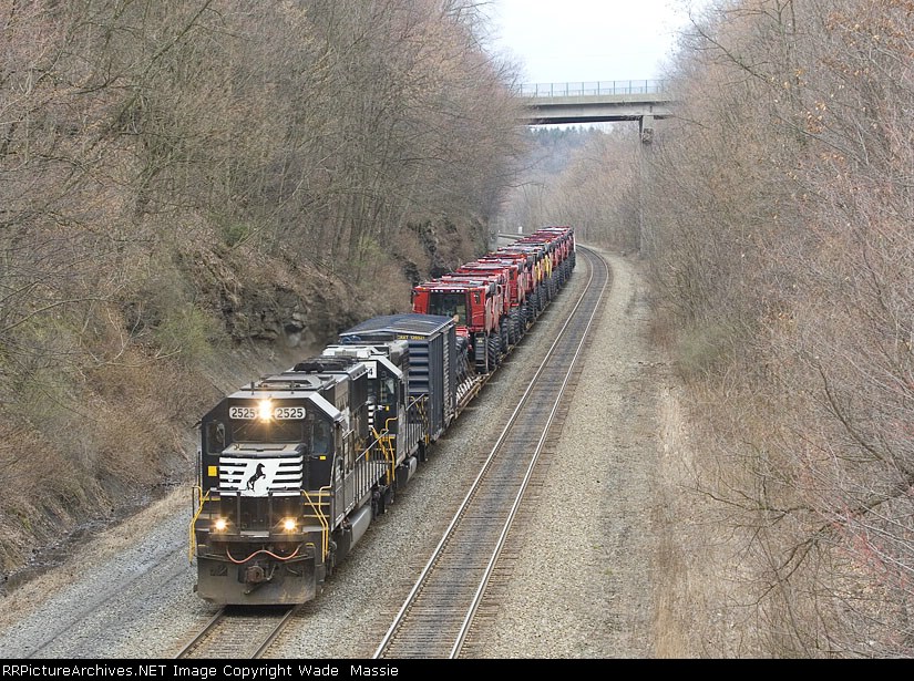 NS 2525 just east of Donohoe